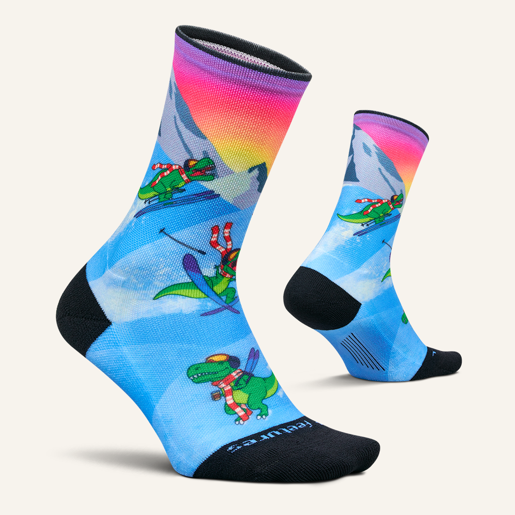 Elite Light Cushion Mini Crew | Limited Edition | Ski Rex – feetures ...